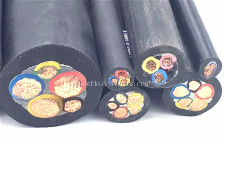 Heavy Weight 4 Core 16mm 35mm 70mm Flexible Flex Tough Black Rubber ...
