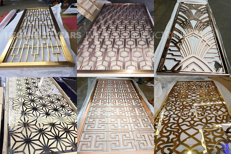 Bespoke Decorative Stainless Steel Sheet Cnc Laser Cut Metal Wall Art ...