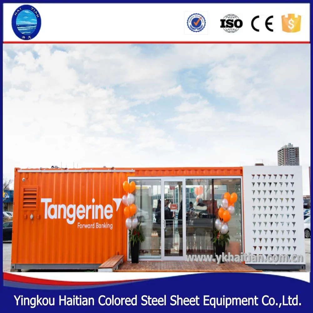 Container Restaurant Barbershop Mini Shipping Container Shop ...