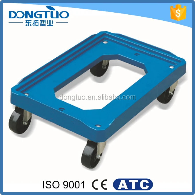 4 Wheel Dolly Heavy Duty,Plastic Moving Dolly For Plastic Crate ...