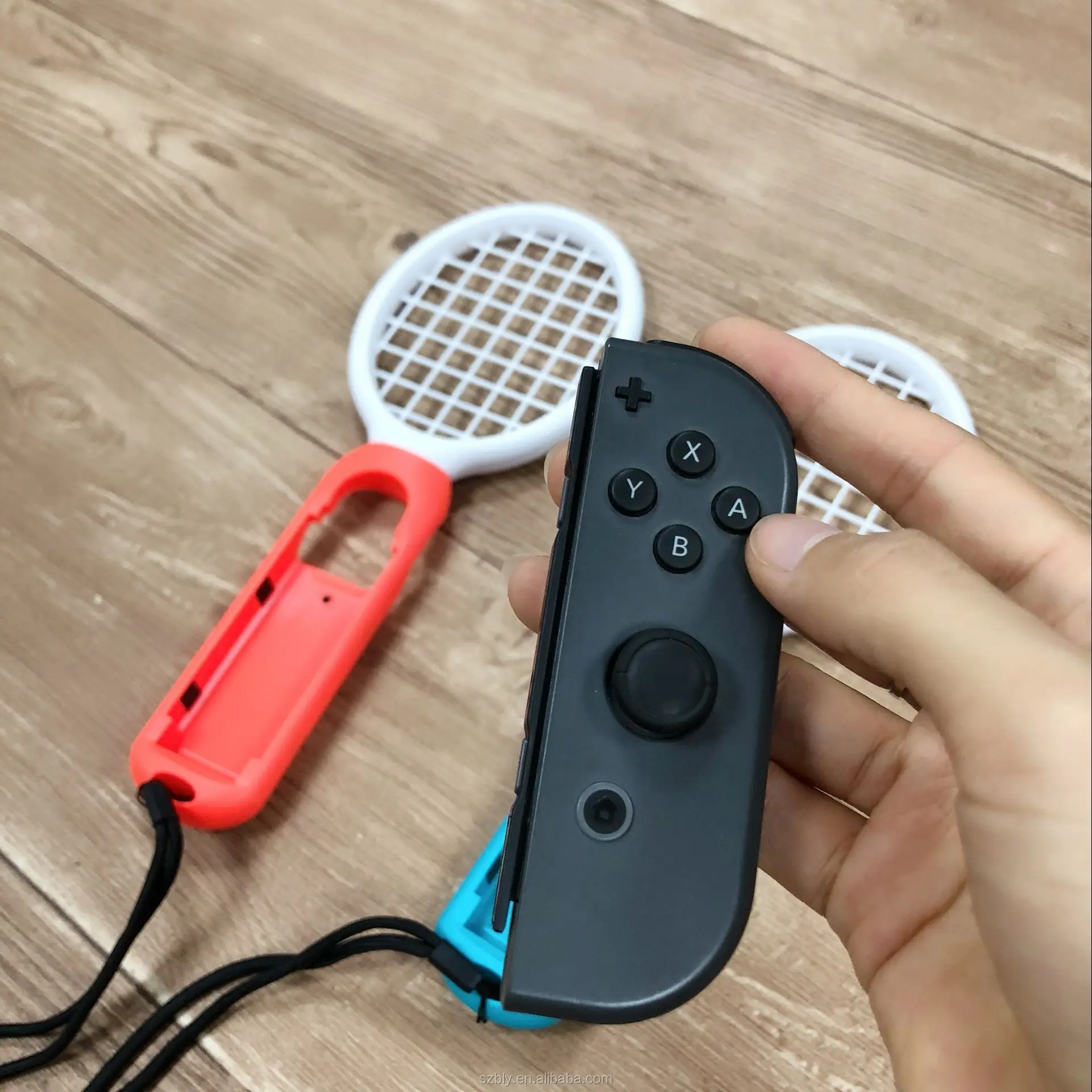 New Arrival 2 In 1 Pack Tennis Racket For Joy-con Nintendo Switch - Buy ...