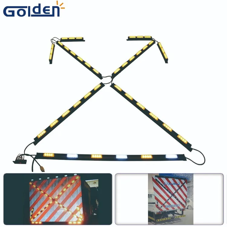 Vehicle Truck Tail Hazard Warning Arrow Direction Stick Traffic Advisor ...