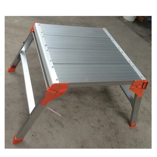 Aluminium Portable Platform Ladder Work Bench - Buy Portable Platform ...
