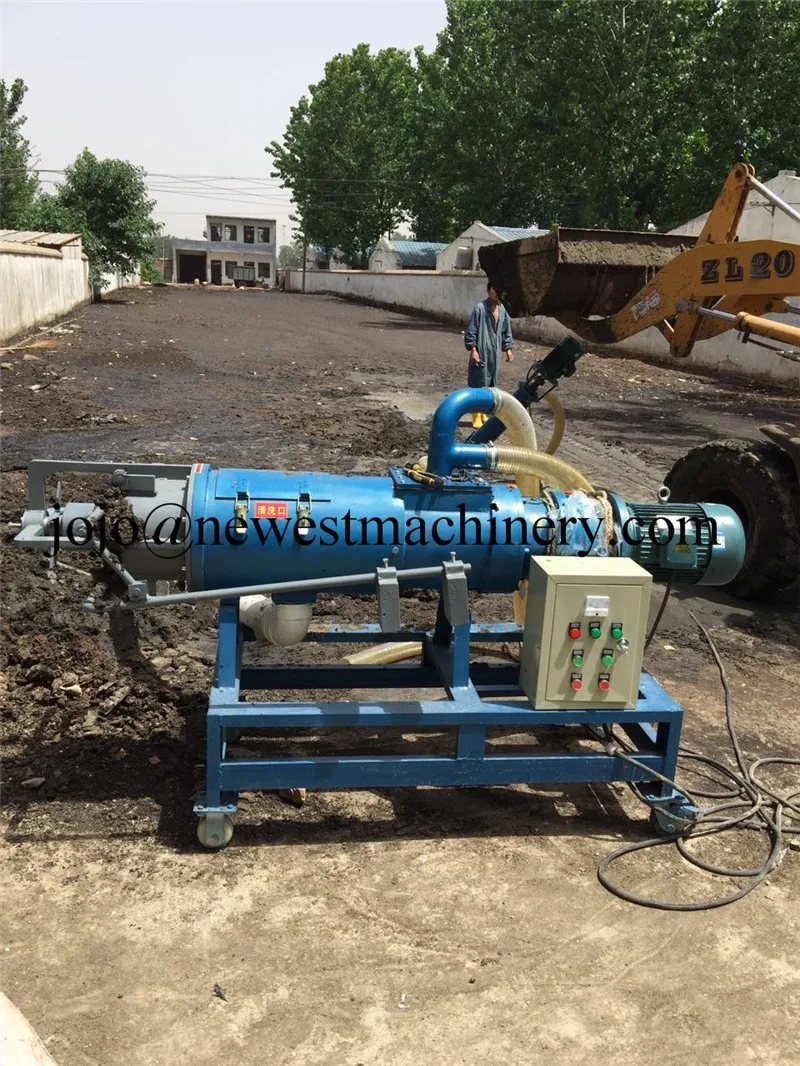 Stainless Steel Manure Dewatering Machine Pump Animal Waste Solid ...