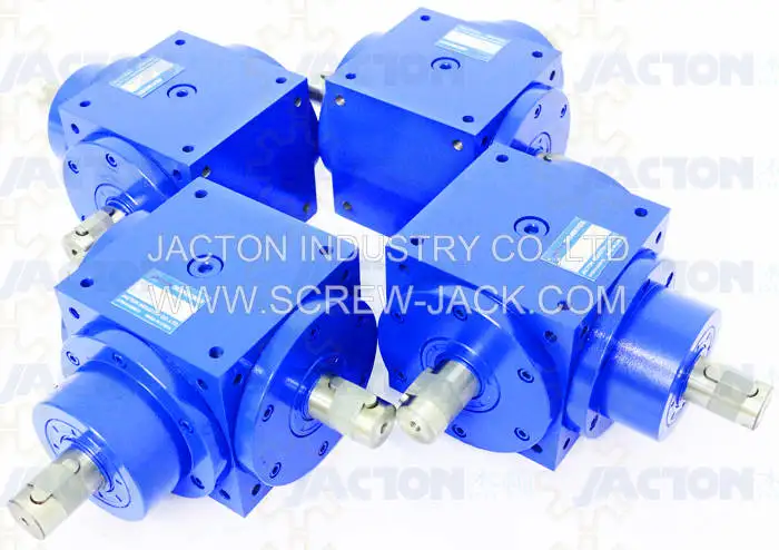 High Torque Jtp280 1:1 Right Angle Bevel Gearbox For Marine Diesel ...