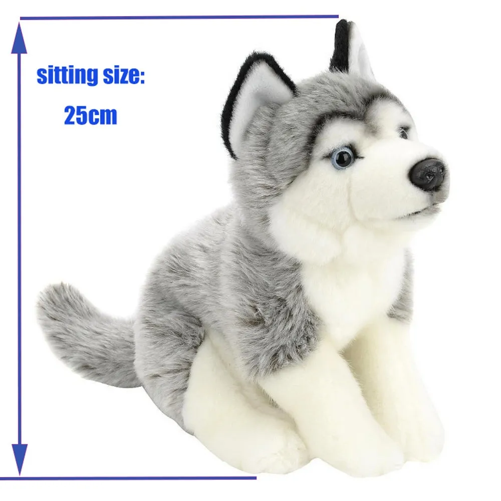 New Products Custom Plush Interactive Husky Dog Toy