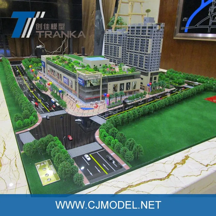 Modern Shopping Mall & Office Integrated Scale Model Architecture - Buy ...