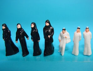 1:50 1:75 1:100 1:150 1:200 Scale Miniature Plastic Model Arabs Figures ...