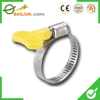 Garden Hose Clamp With Handle/thumb Nut/wing Nut - Buy Hose Clamp With ...