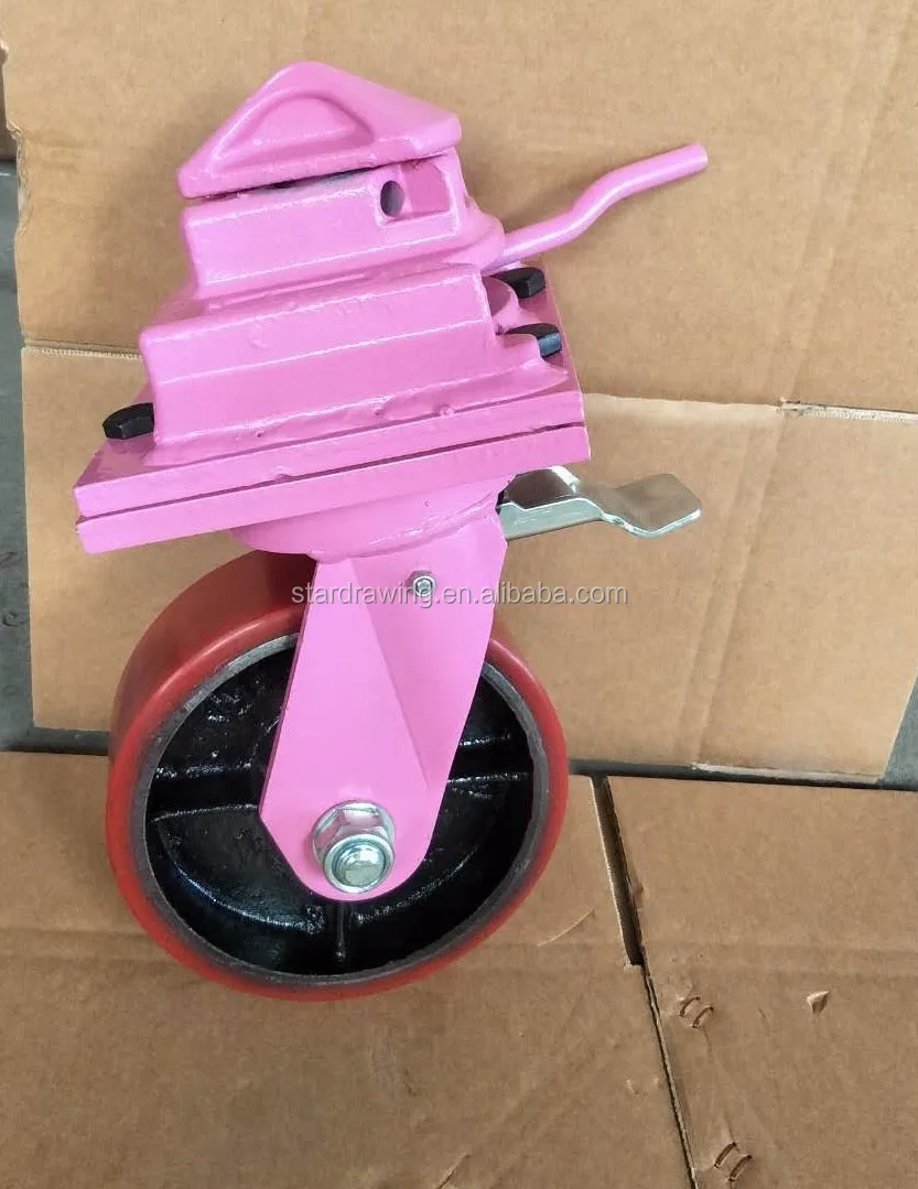 SS Pink ISO Container Casters Wheels for ONE Ocean Network Express ...