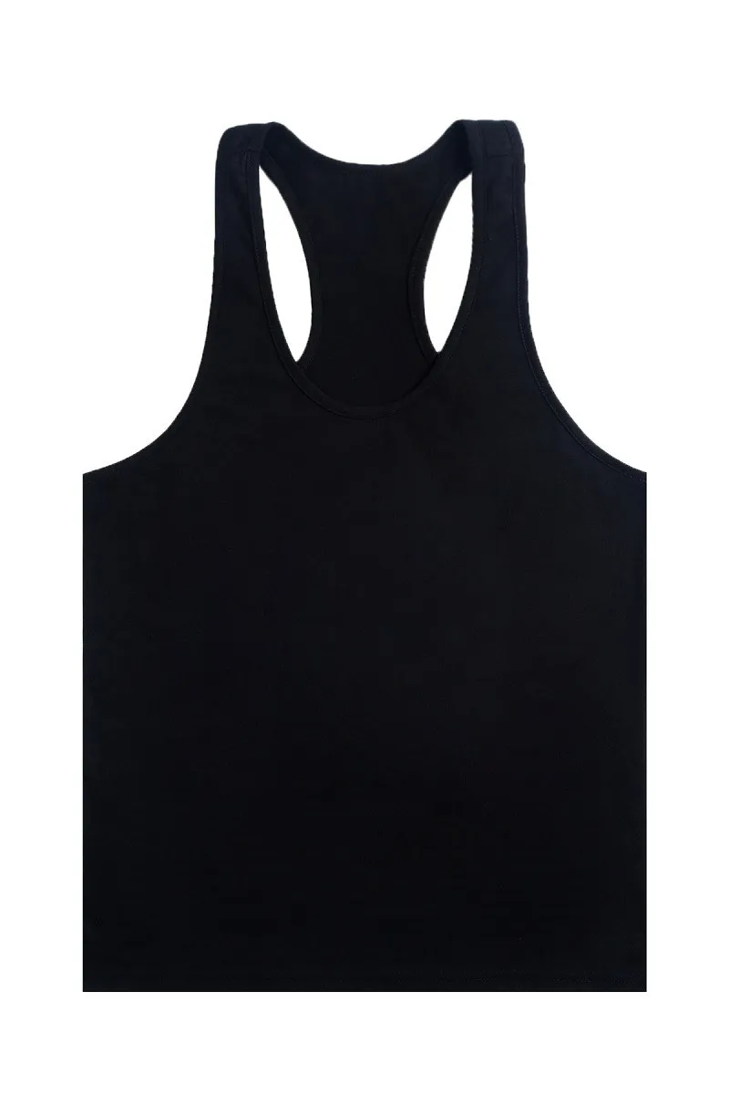 Men Plain Blank Gym Stringer Vest Custom Tank Top - Buy Men Plain Blank ...