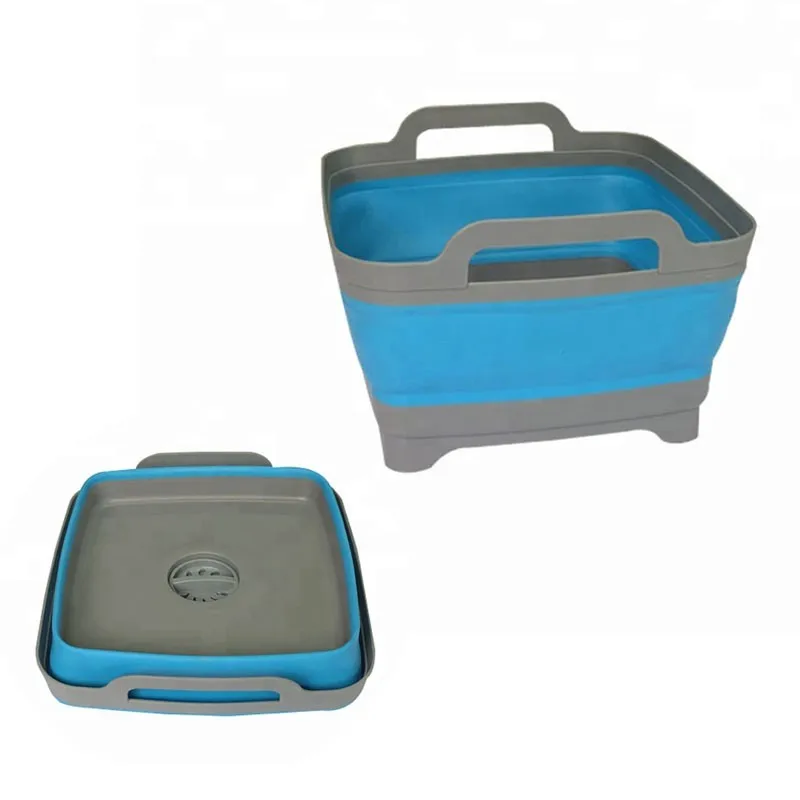 Allife Collapsible Foldable Plastic Kitchen Sink Tub Dishpan / Dish Pan ...