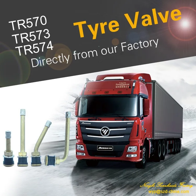TR572 TR573 TR574 boquilla camión neumático válvula sin cámara neumático aire inflar| Alibaba.com