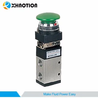 Xhnotion Pneumatic Push Button Mechanical Switch Hand Control Valve ...