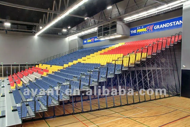 Multipurpose Retractable Telescopic Stand Mobile Tribune For Stadium ...