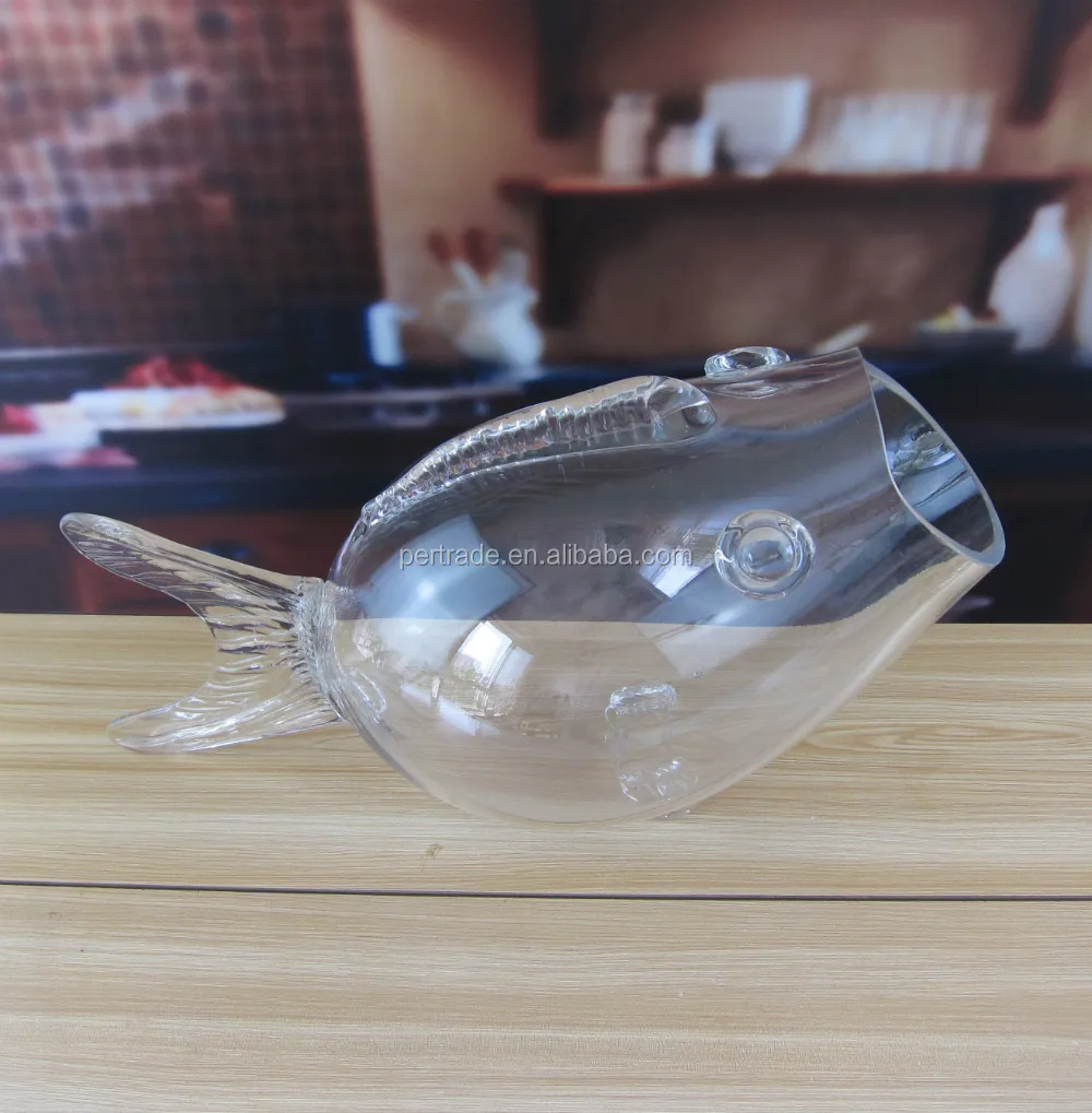 Customized Handmade Glass Fish Shaped Bowl - Buy Customized Glass Fish ...