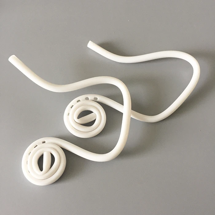 Dental White Disposable Flex Bend Snail Saliva Ejector Tongue Holder ...