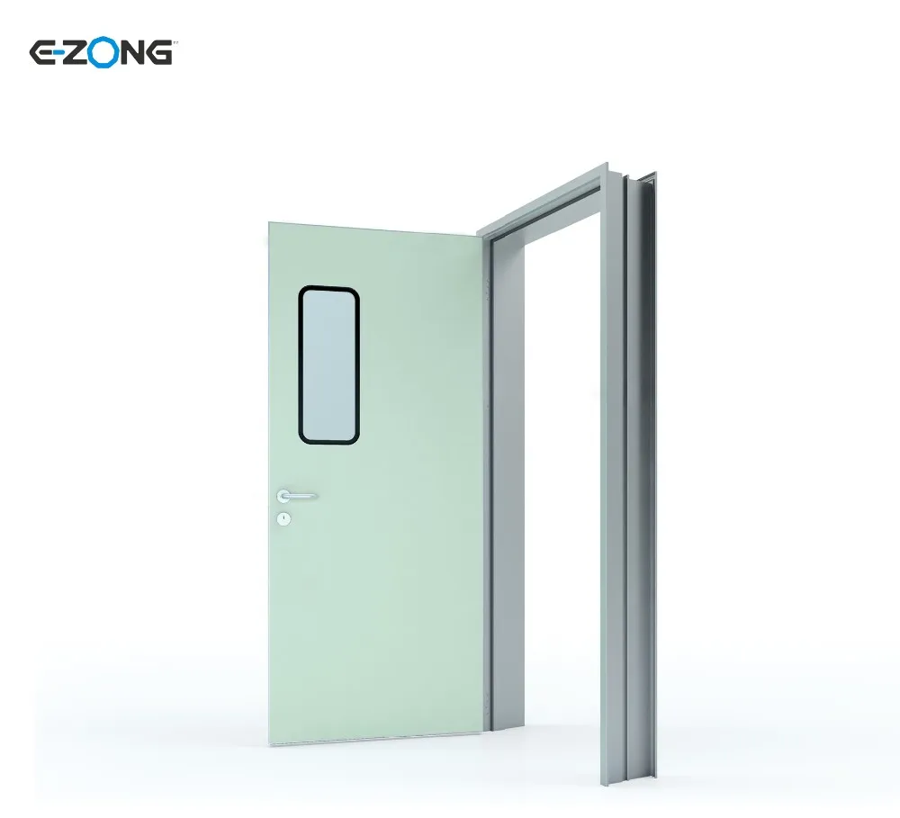 Clean Room GMP Standard Aluminum Frame Sealing Swing Steel Door for ...