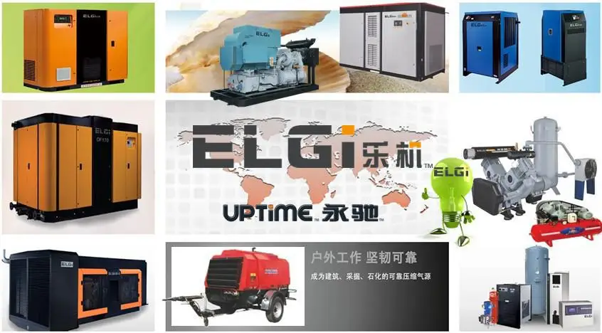 ELGI EG Series Screw Compressor EG37-7.5 - Energy Efficient