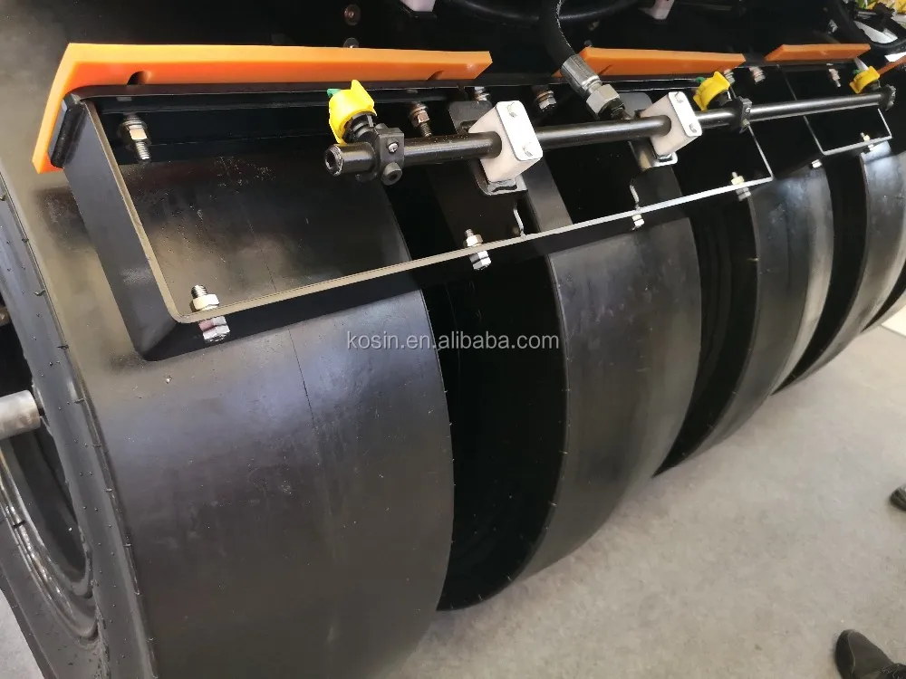 Polyurethane Vibratory Asphalt Roller Scraper for Dynapac Bomag Hamm