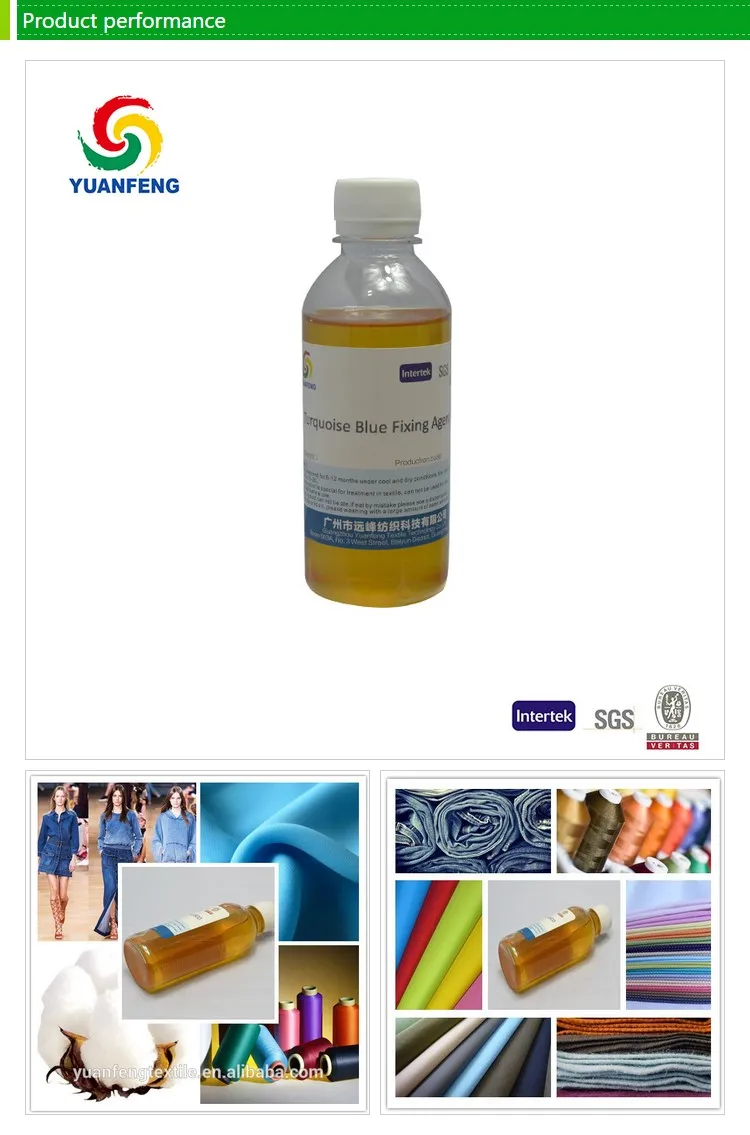 Textile Auxiliaries Hight Quality Turquoise Blue Fixing Agents ...
