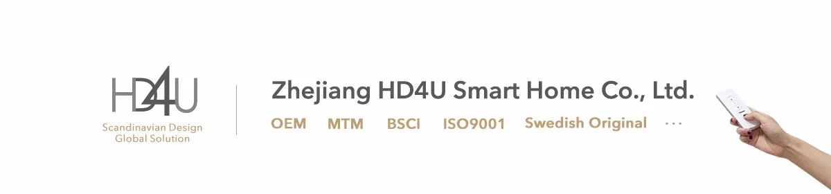 Zhejiang Hd4u Smart Home Co., Ltd. - Roller blind, Roman blind