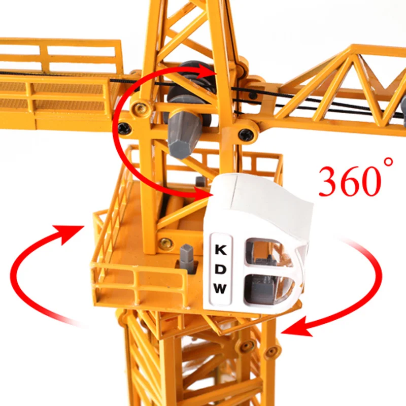 Kdw New Diecast Toy 1 50 Model Diecast Tower Crane - Buy Diecast Toy ...