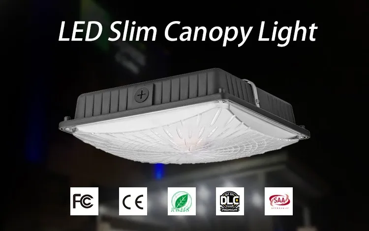70w Led Slim Canopy Light With Motion Sensor For Gastation Lsi Led ...