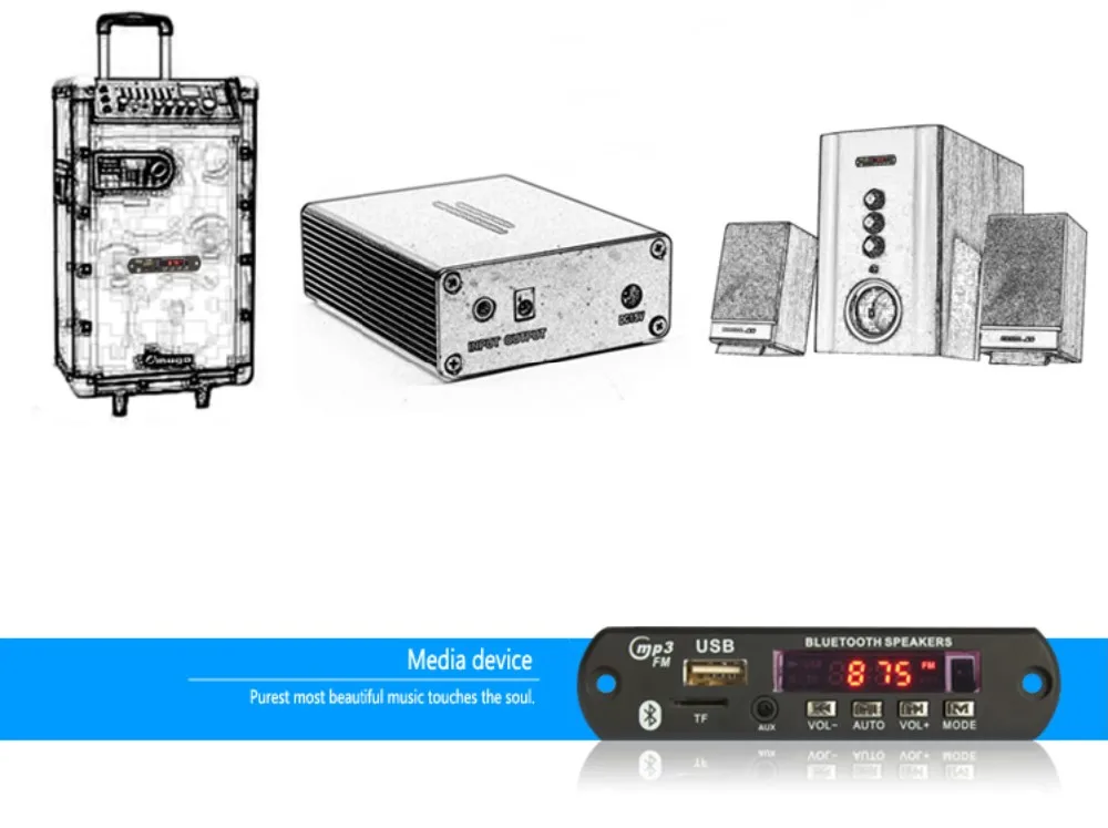 Usb Mp3 Player Circuit Board,Usb Module Pcba Bluetooth - Buy Usb Module ...