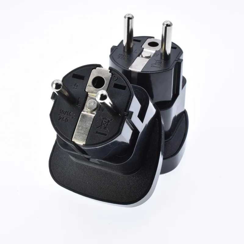 Universal Schuko EU Travel Plug Adapter for Germany, France, Italy ...