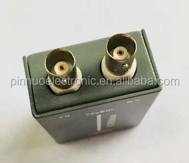 G.703 Single Port E1 BNC to RJ45 Converter Balun Adapter