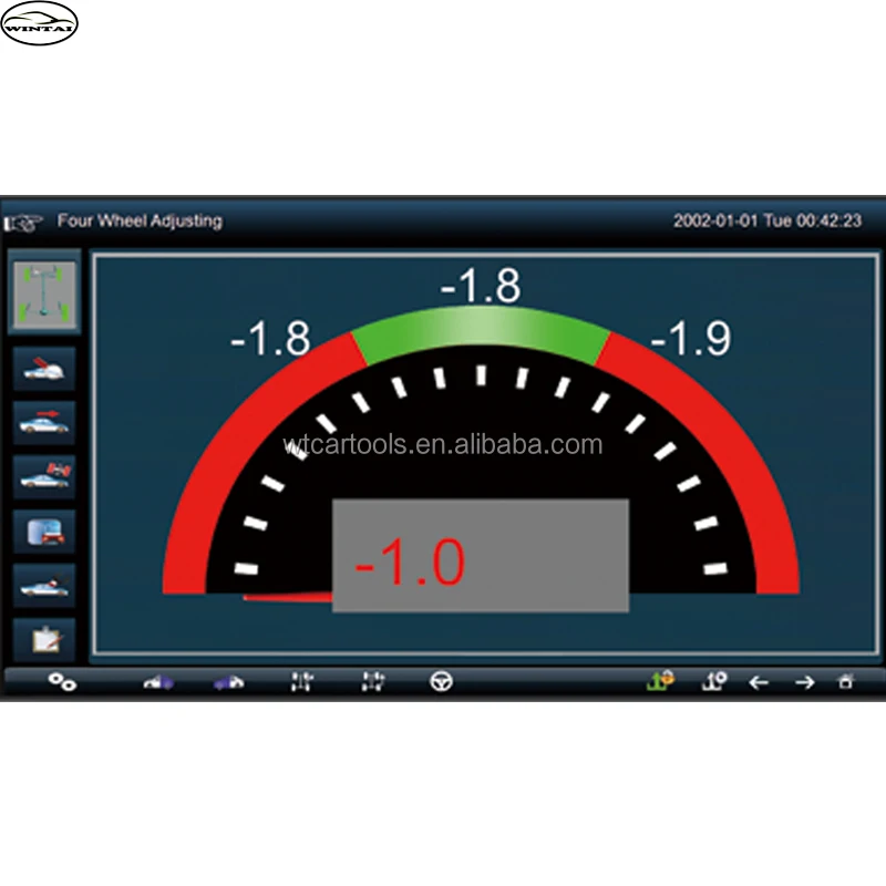 5D Wheel Aligner - Precision Movable Wheel Alignment