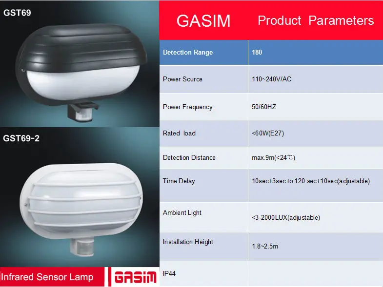 Waterproof Pir Motion Sensor Infrared Heat Detector - Buy Infrared Heat ...