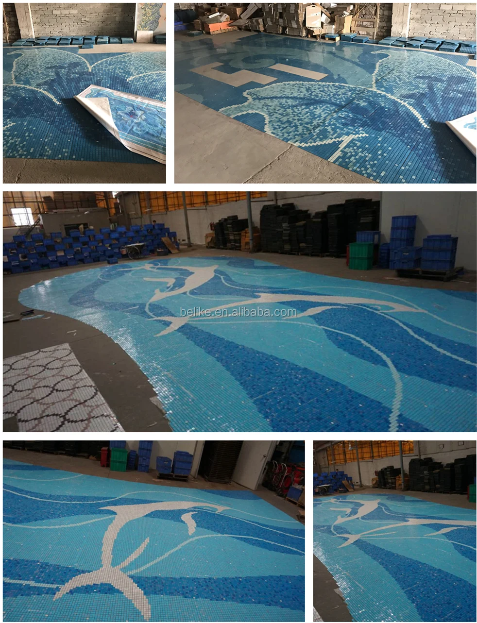 Luxury Swimming Pool Mosaic Tiles - Belike Ceramic & Glass