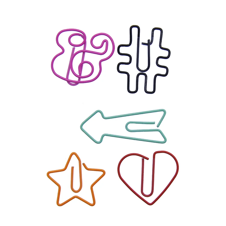 Eco-friendly Fashionable Designed Paper Clip Metal Spring Clips - Buy ...