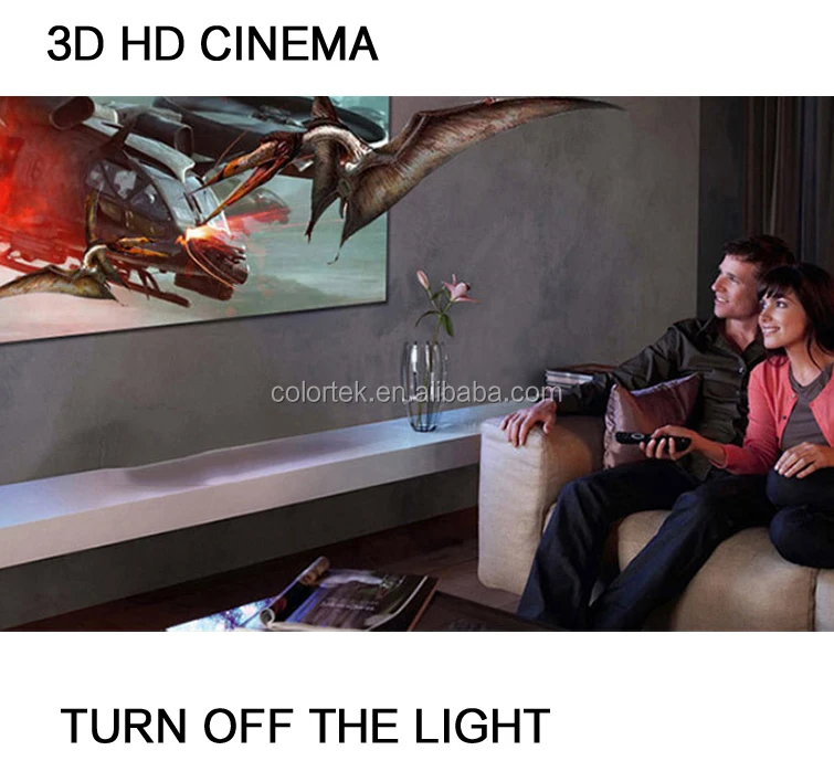 H89 LED Projector - Full HD 1280x720 Home Cinema Experience