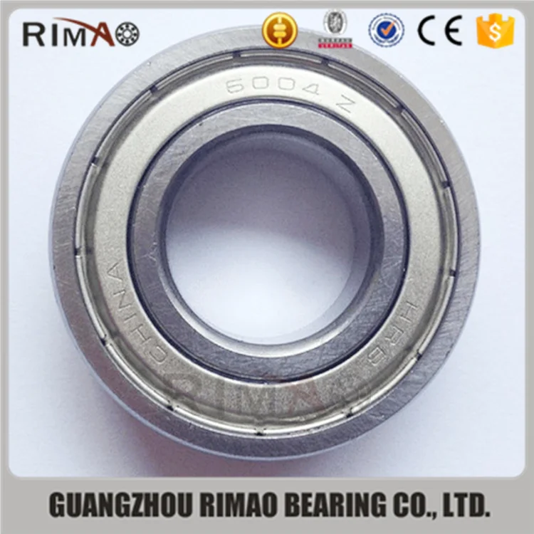 Hrb 6004z Deep Groove Ball Bearing 6004zz Bearing 20x40x12 6004 Bearing ...