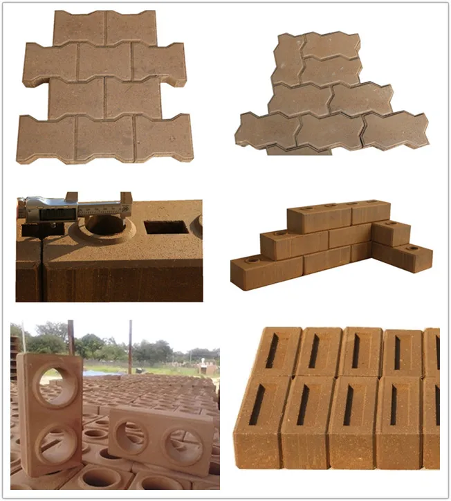 QMR2-10 Automatic Clay Soil Interlocking Brick Making Machine