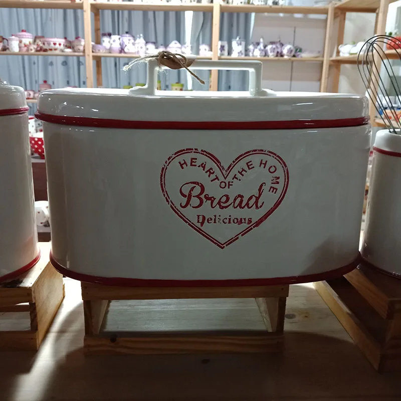 Ceramic Bread Bin - Durable, Sustainable Storage Solution