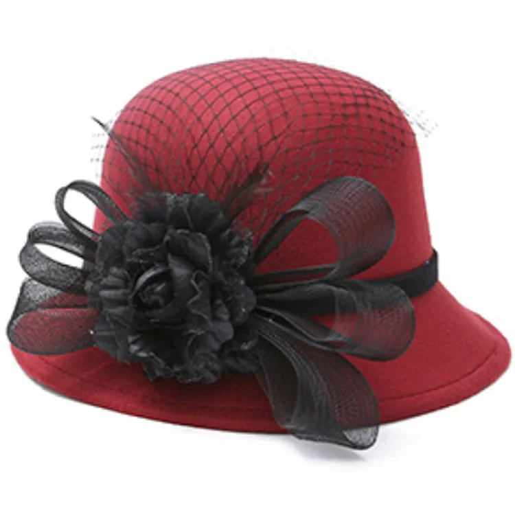 Women Ladies Juzz Jewish Fedora Church Hat Bowler - Buy Church Hat ...