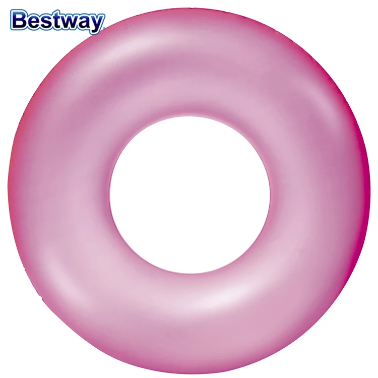 Various Custom Inflatable Adults Swim Ring Nylon Material Swimming Ring ...