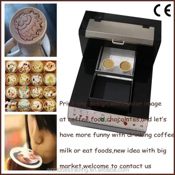 High Quality Foam Milked Coffee Printer Cappuccino Latte Art Printing ...