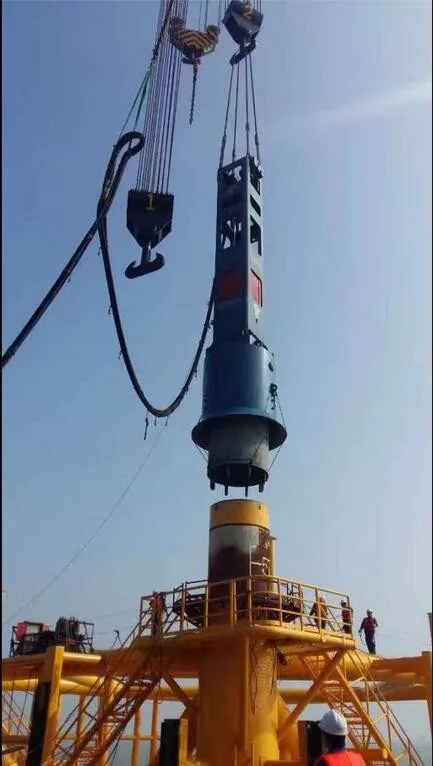 Yc-60 New Pile Driver Hydraulic Impact Hammer For Foundation Piling ...