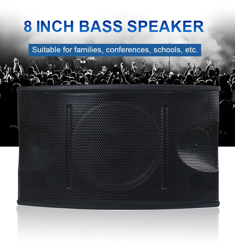 Professional Sound System - 8 Inch Bass Speaker for Meetings