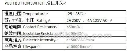 Pbs-422ad Push Button Switch With Self Locking With Light - Buy Latching Push Button Switch,Push ...