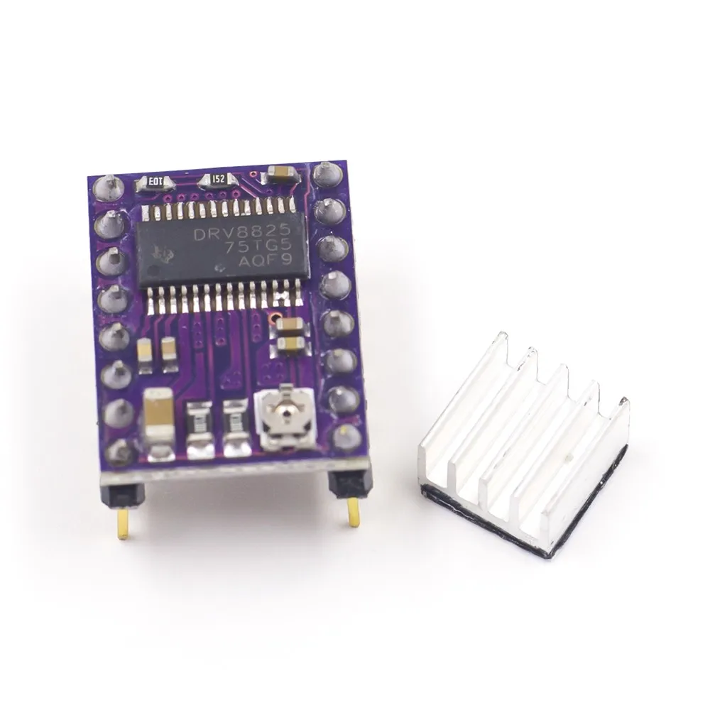Original Chip Drv8825 Drv 8825 Stepper Motor Driver With Heatsink With ...