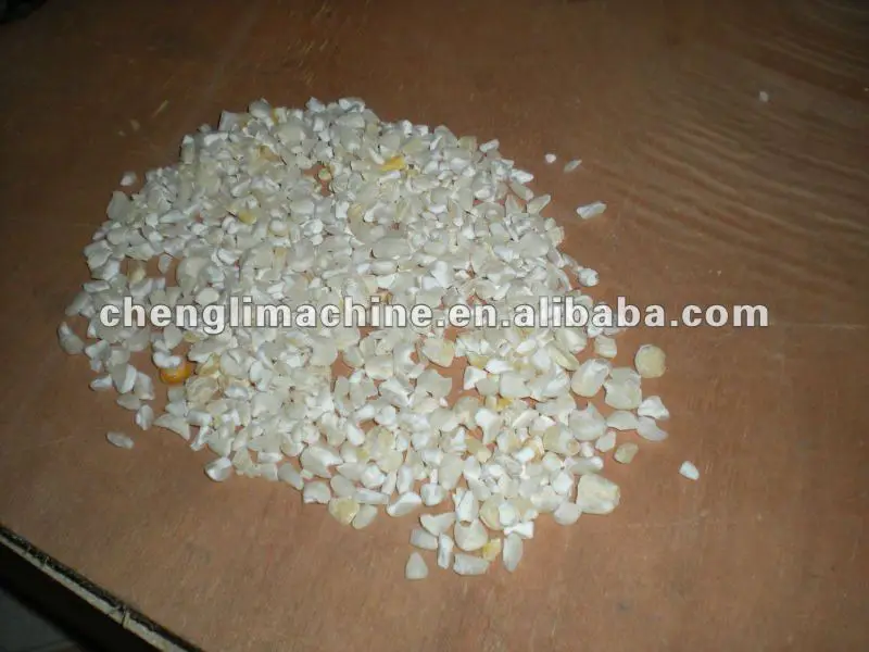 Corn Maize Emery Roller Peeling Dehuller Machine - 1 Ton/h