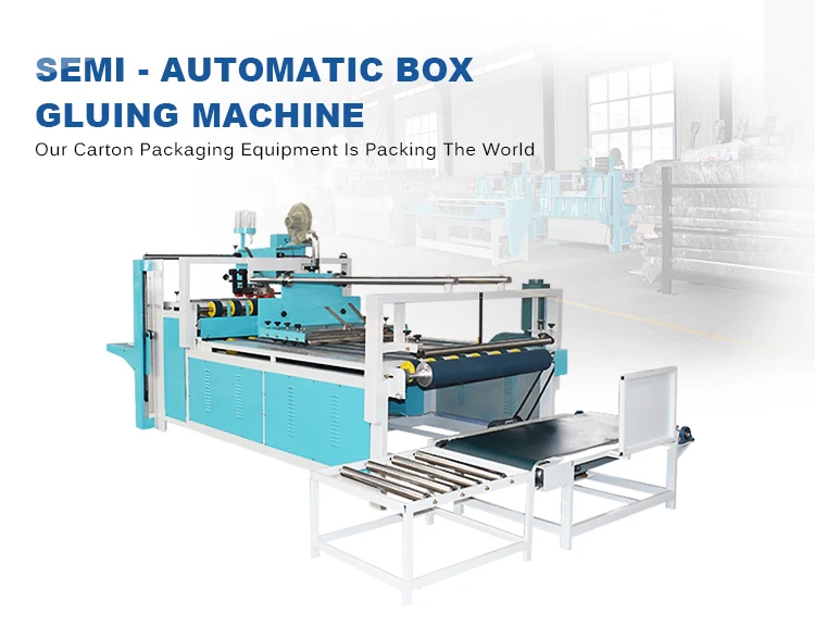 HUALI Folder Gluer Machine - Efficient Corrugated Box Folding