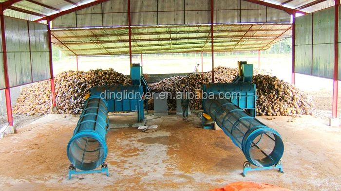 Coco Coir Drying Line And Briquette Machine For Dry Coir Pith - Buy ...