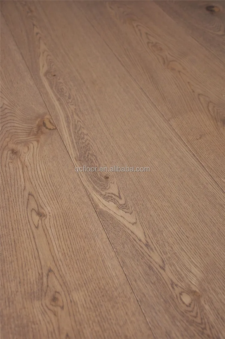 20MM Thick Natural Oak Wood Flooring - Smooth & Brushed
